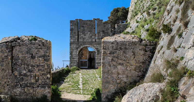 Castle s main gate stock photo. Image of fortress, george - 181362190
