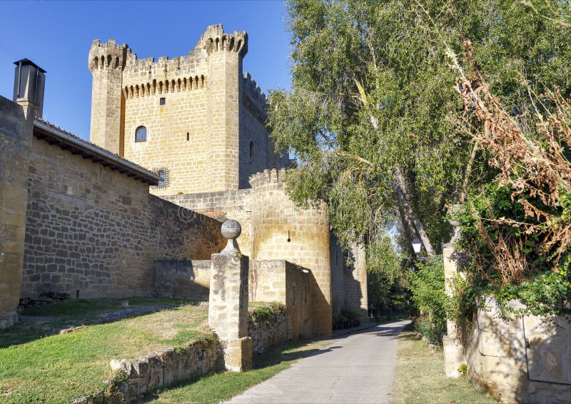 Castle of Sajazarra, La Rioja Stock Photo - Image of tower, color: 33516764
