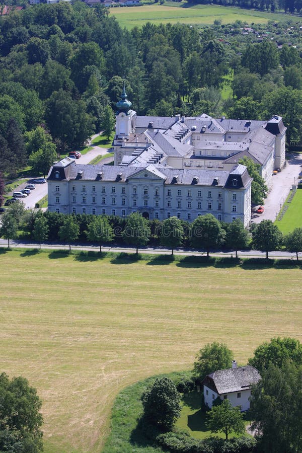 Castle in Salzburg, Austria Stock Image - Image of wolfgang, heritage ...
