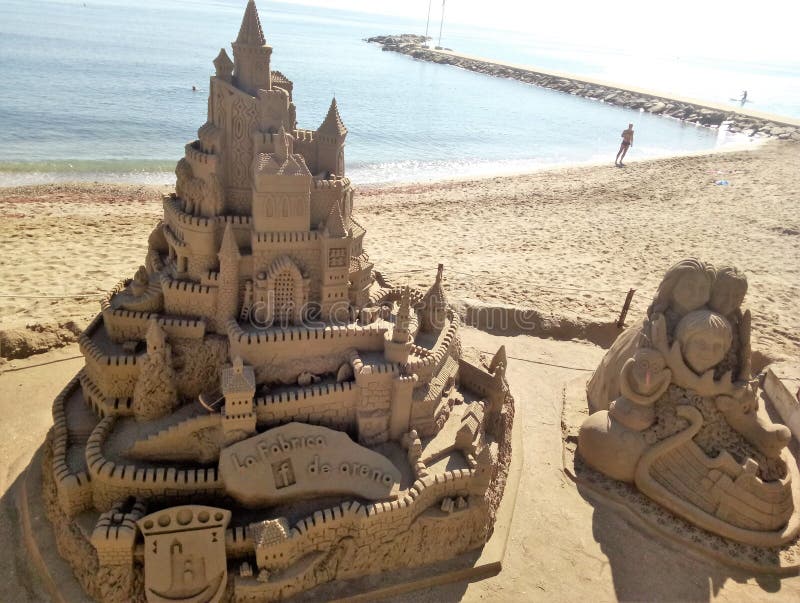 Sand Castle Day On South Padre Island IV Editorial Image - Image of ...