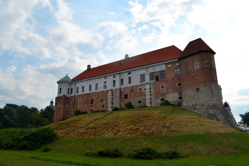 Castle in Sandomierz. stock photo. Image of renaissance - 35790292