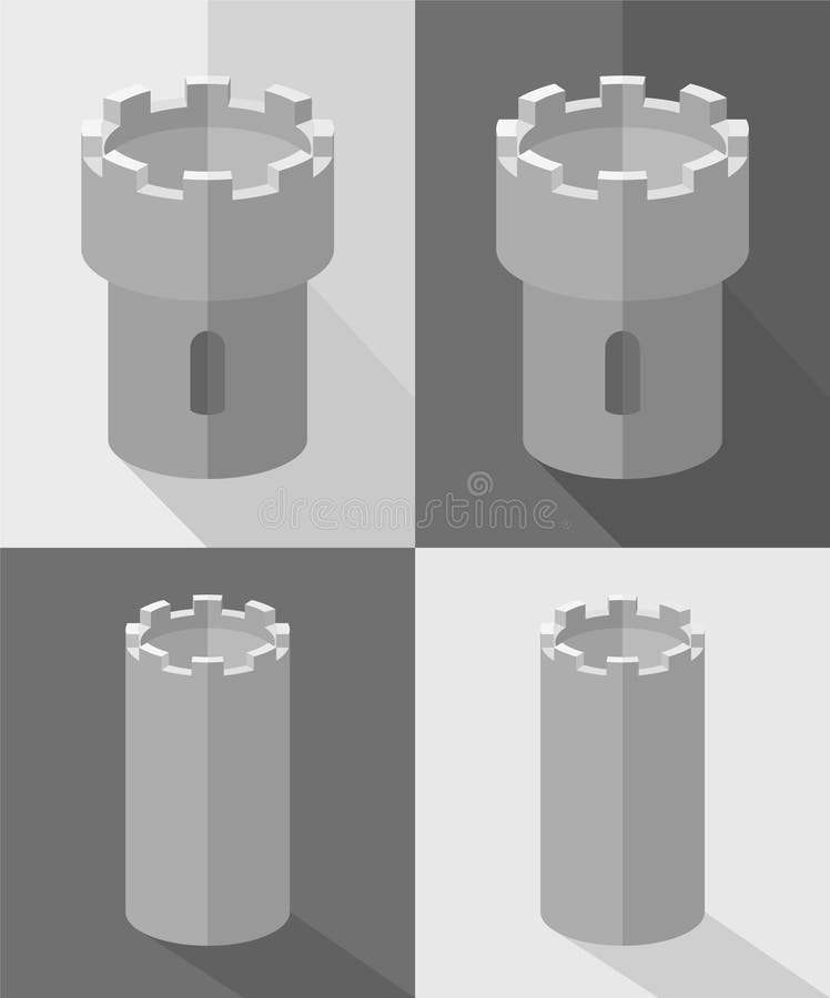 Turret Shadow Stock Illustrations – 761 Turret Shadow Stock ...