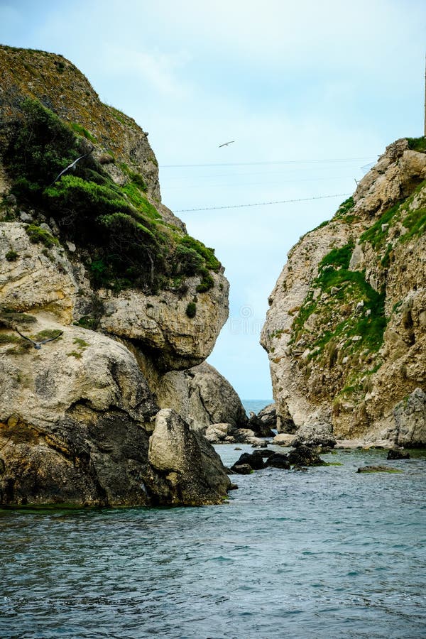 Castle, Sile Castle and Cliff. ISTANBUL, TURKEY Stock Photo - Image of ...