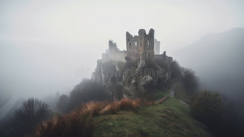 Hillside Castle Stock Illustrations – 330 Hillside Castle Stock ...
