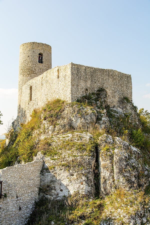 Castle in Smolen Poland stock photo. Image of outdoor - 101650278