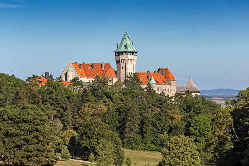 Castle Smolenice stock image. Image of architecture - 196590061