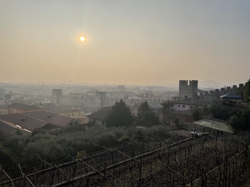 The Castle of Soave a Typical Military Artifact of the Medieval Age ...