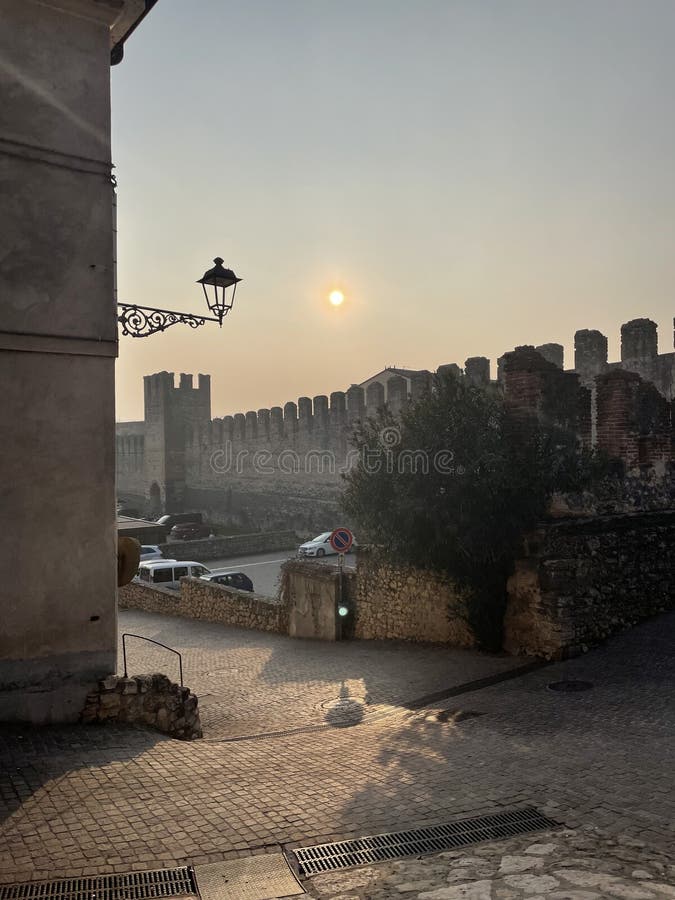 The Castle of Soave a Typical Military Artifact of the Medieval Age ...