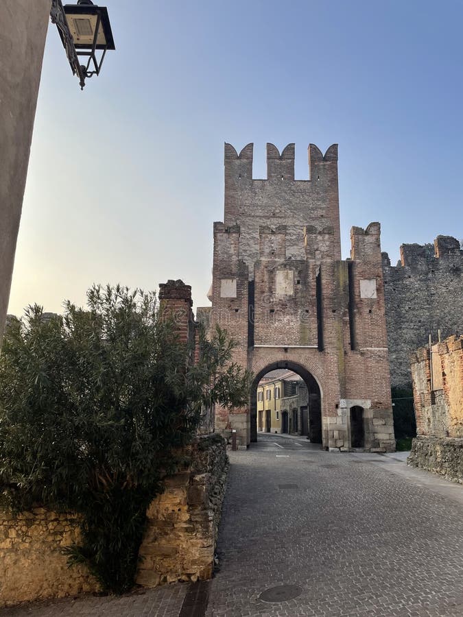The Castle of Soave a Typical Military Artifact of the Medieval Age ...