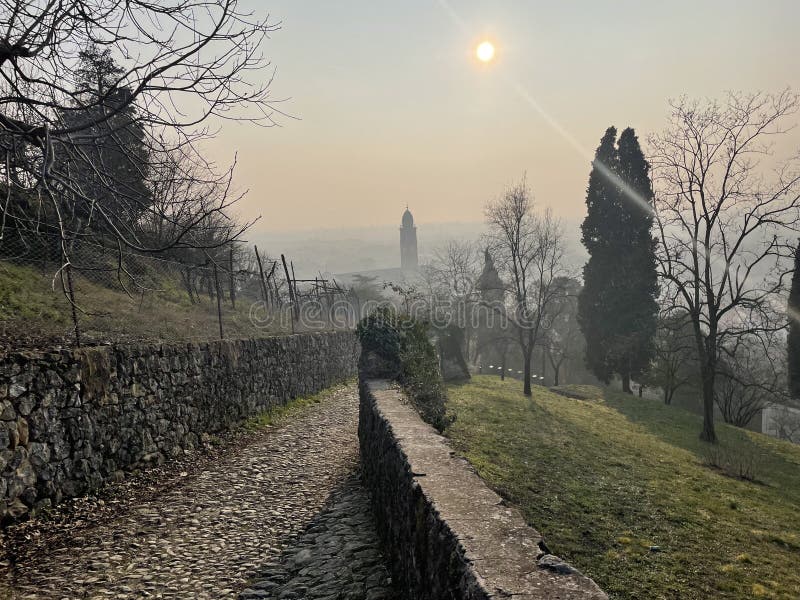The Castle of Soave a Typical Military Artifact of the Medieval Age ...