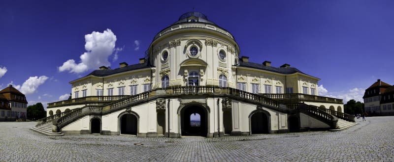 Castle Solitude stock image. Image of house, germany - 20319059