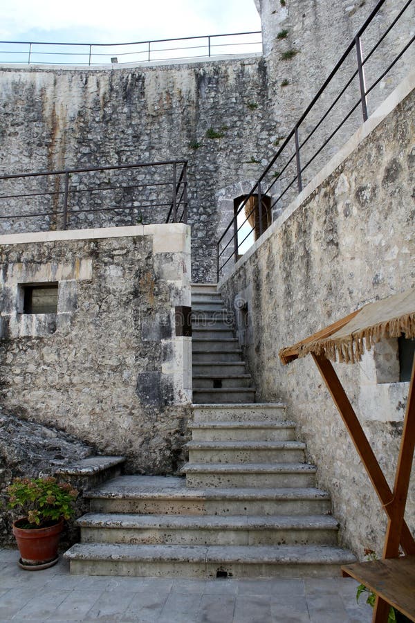 Castle stairs stock photo. Image of ages, gothic, 12th - 28787996