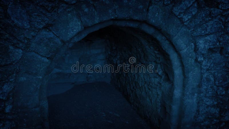 Castle Storage Area in the Dark Stock Footage - Video of rampart ...