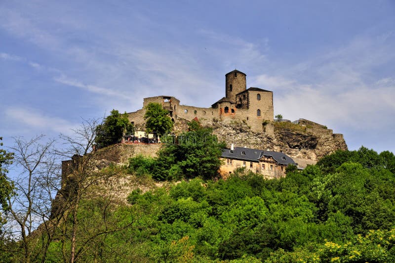 Castle Strekov stock image. Image of palace, landmark - 43703137