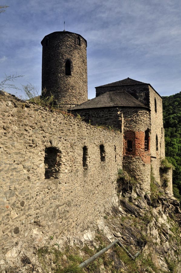 Castle Strekov stock photo. Image of ancient, czech, medieval - 43704692