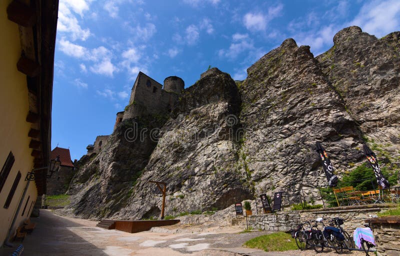 Castle Strekov in Valley of River Labe Editorial Image - Image of ages ...