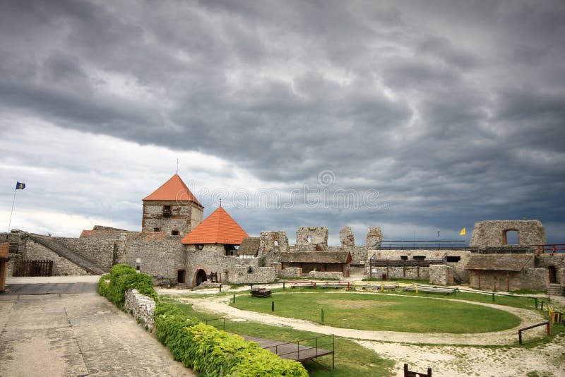 Sumeg Castle stock image. Image of hungary, europe, medieval - 32773521