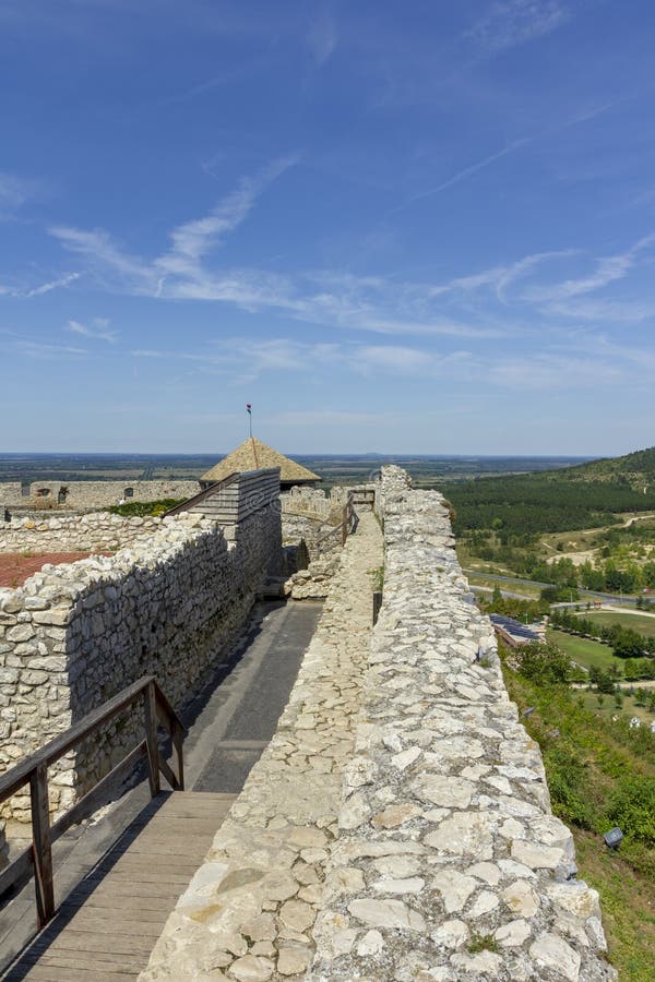 Castle of Sumeg stock image. Image of europe, fortress - 135359121