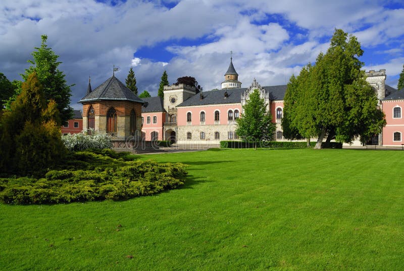 Castle Sychrov stock photo. Image of castle, bohemia - 24262616