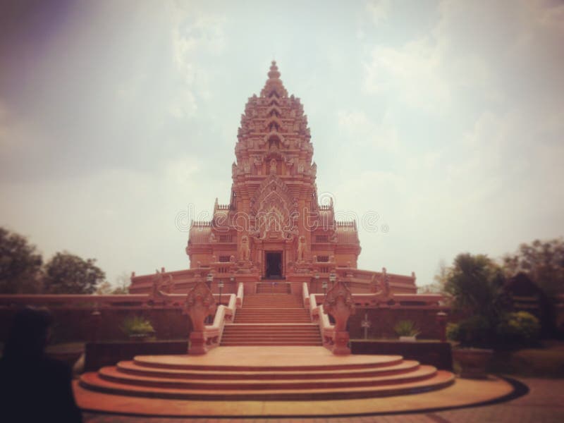 Castle temple stock photo. Image of thailand, ancient - 88933590