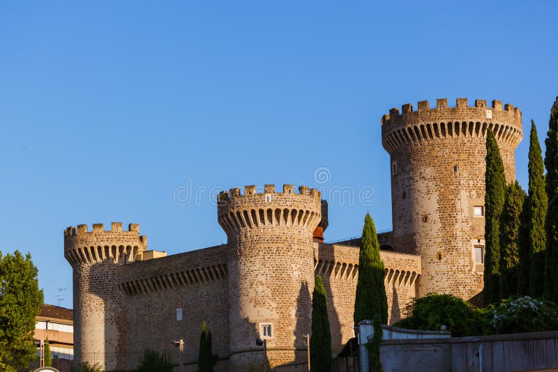 Castle of Tivoli stock image. Image of magic, mystical - 216103