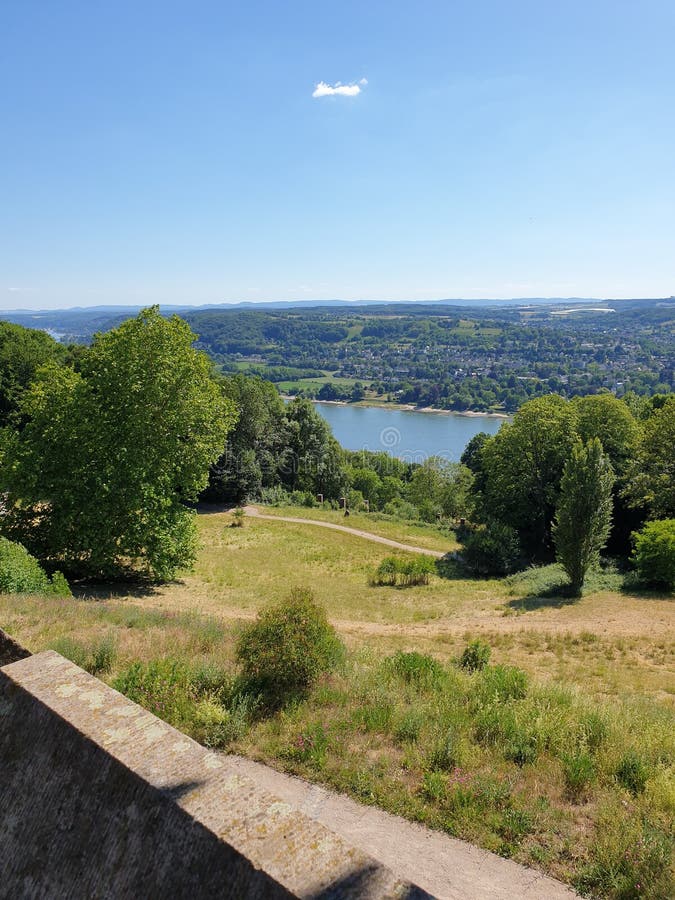 From a castle to oversee stock photo. Image of terrain - 187944946