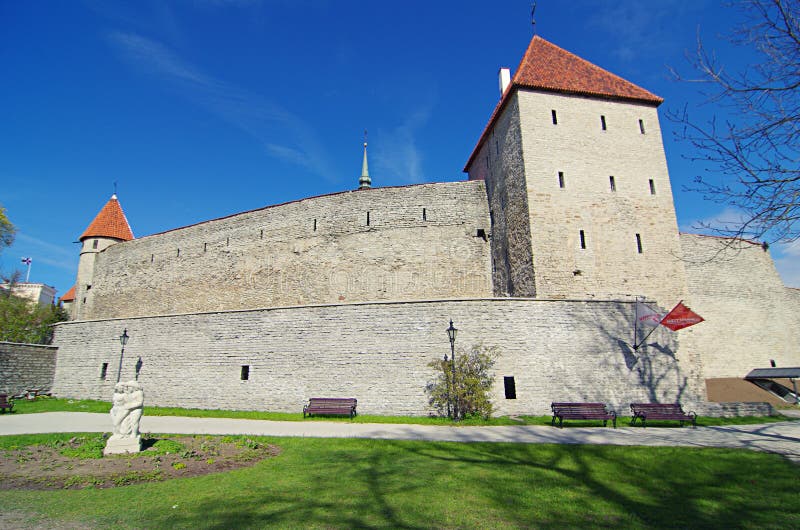 Castle Toompea in Tallinn, Estonia Stock Image - Image of capital ...