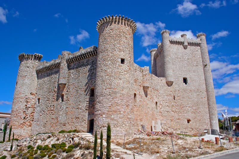 Castle of Torija stock photo. Image of tourism, architecture - 78001140