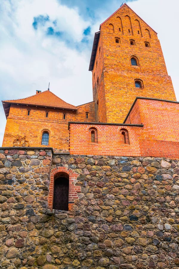 Castle tower stock image. Image of tower, cone, traditional - 39650881