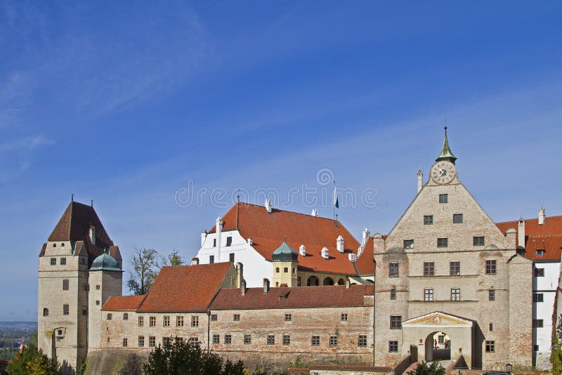 Castle Trausnitz stock image. Image of bavaria, trausnitz - 31385791