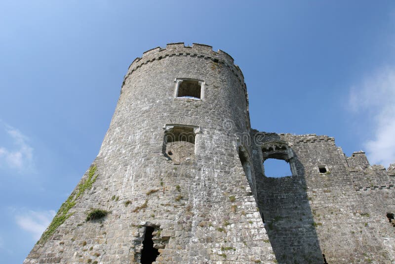 Turret ruined castle stock photo. Image of ruin, medieval - 36663222