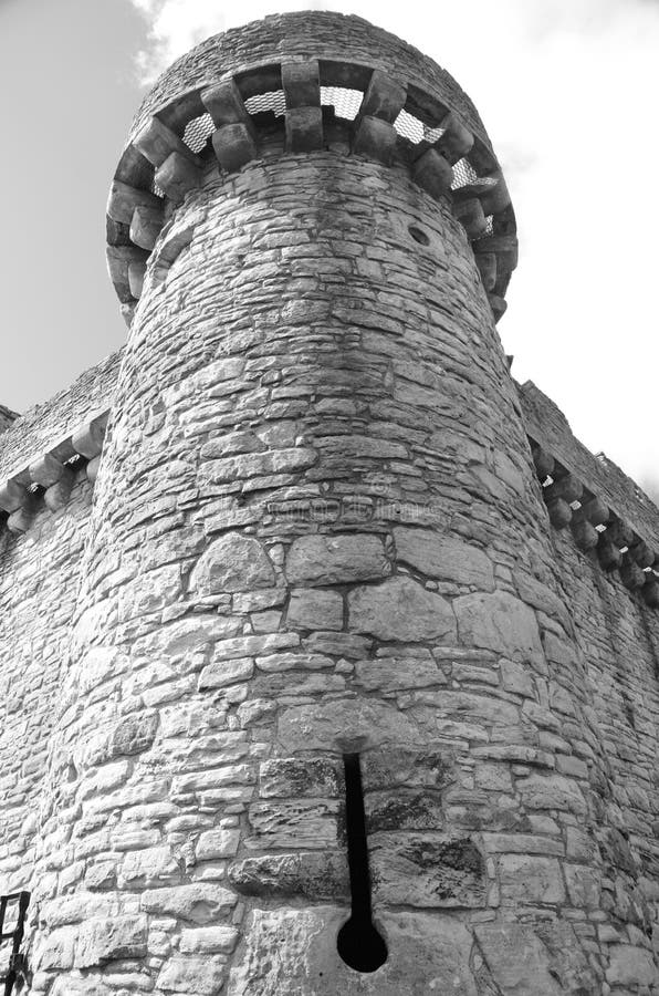 Castle Turret stock photo. Image of slit, building, corner - 76684292