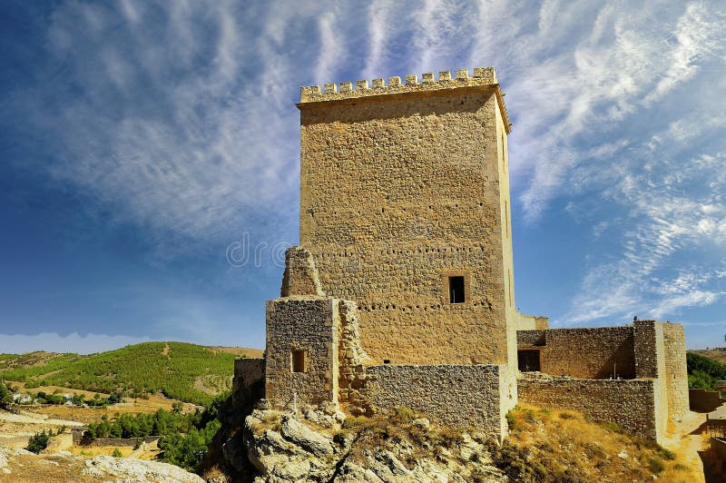 Castle of Ucles in Cuenca stock image. Image of ancient - 238398223