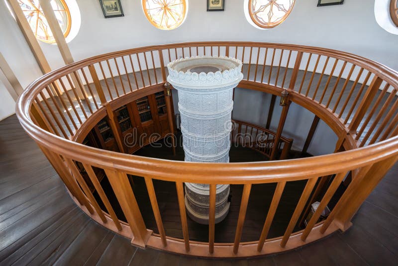 Castle Upper Library at Lademaher Tower of Cesis New Castle - Cesis ...