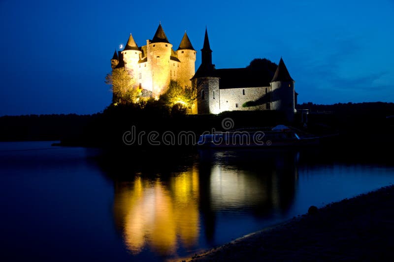 Castle Val, France stock image. Image of holiday, historical - 36779739