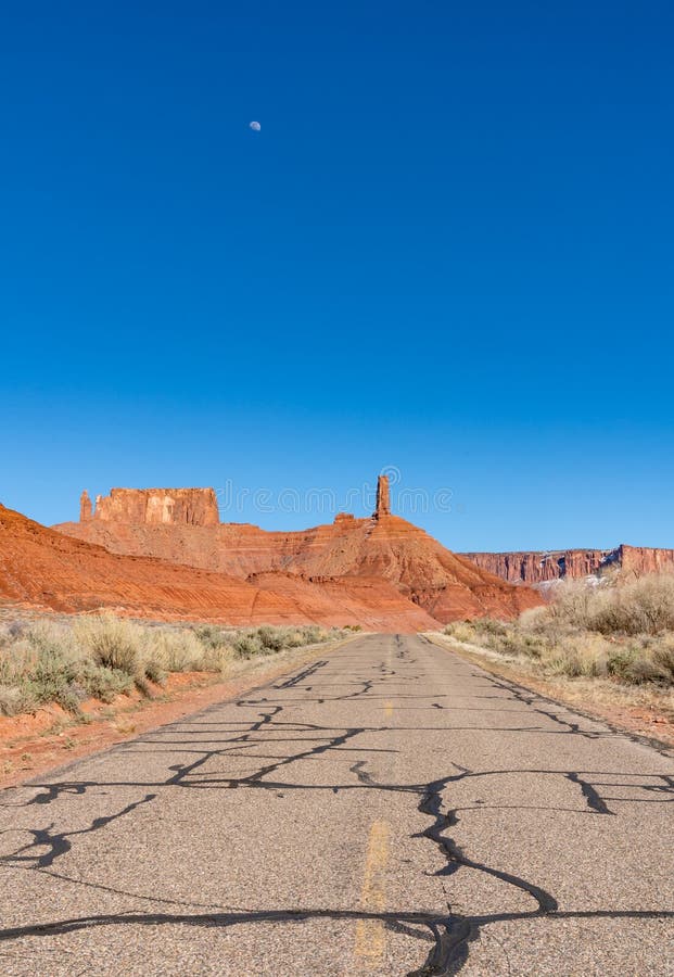 Castle Valley Utah stock photo. Image of blue, famous - 144619884