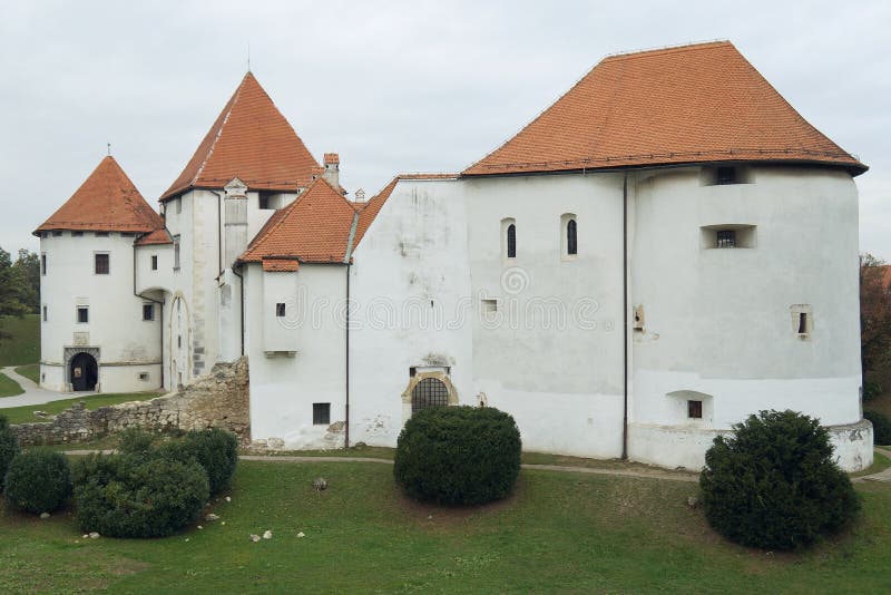 Castle of Varazdin stock photo. Image of exterior, europe - 92198756