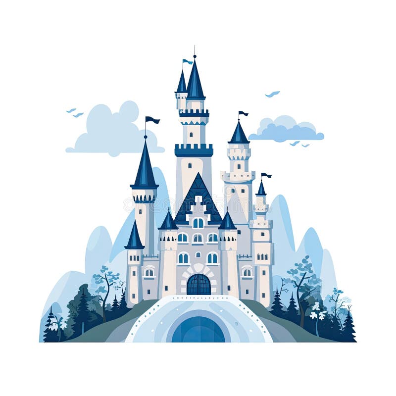 Castle vector clipart stock illustration. Illustration of landmark ...