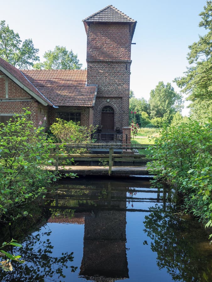 The Castle of Velen in Germany Stock Photo - Image of river, estate ...