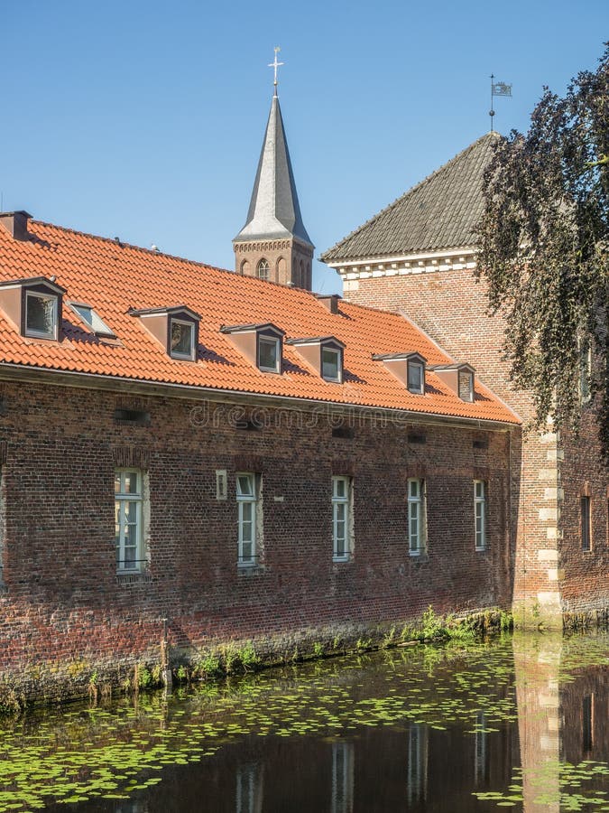 The Castle of Velen in Germany Stock Photo - Image of roof, house: 74616676