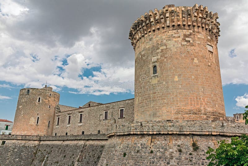 Castle of Venosa stock image. Image of fortress, museum - 58968037