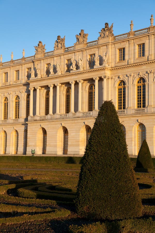 Castle of Versailles stock photo. Image of europe, facade - 29048632