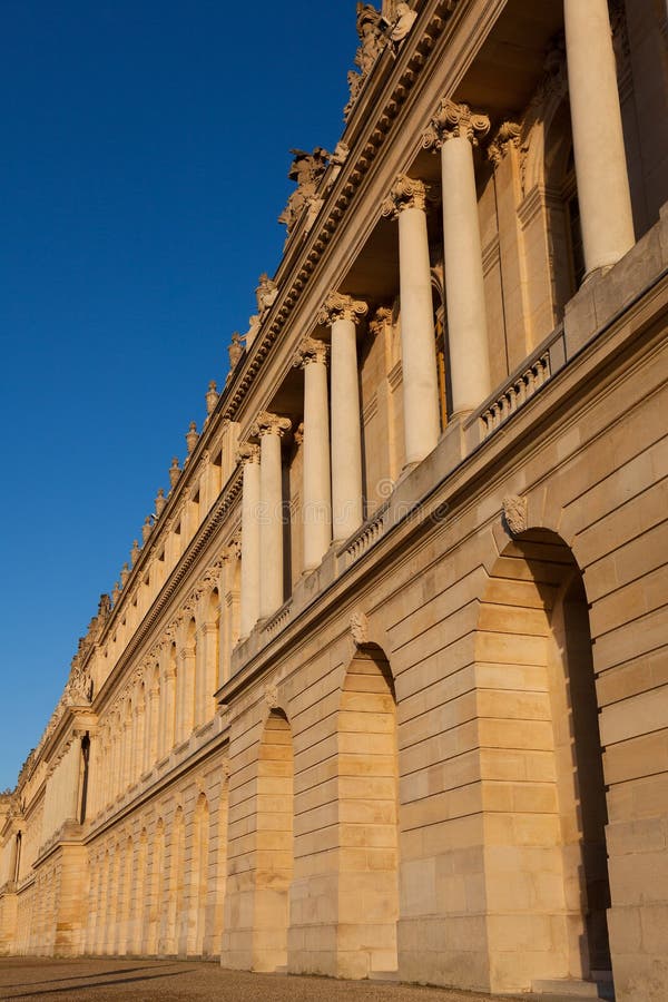Castle of Versailles stock photo. Image of stone, versailles - 29345154