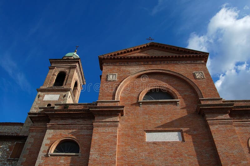 Castle of Verucchio stock photo. Image of italy, village - 11391888