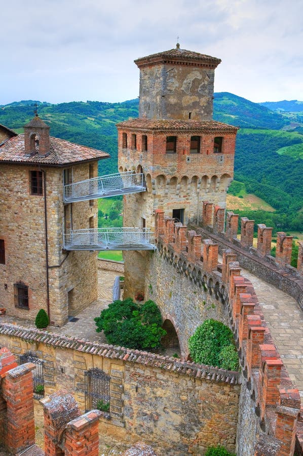 View of Volterra stock image. Image of building, historical - 45508619