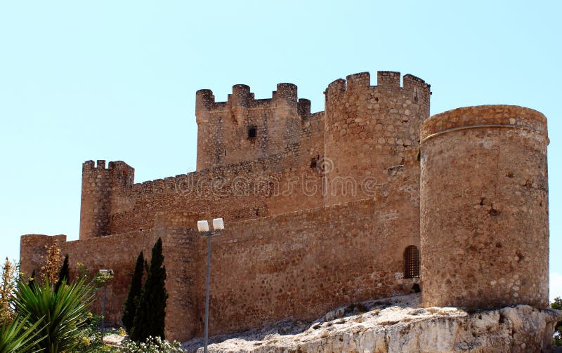 Castle Villena stock image. Image of architecture, wales - 15280815