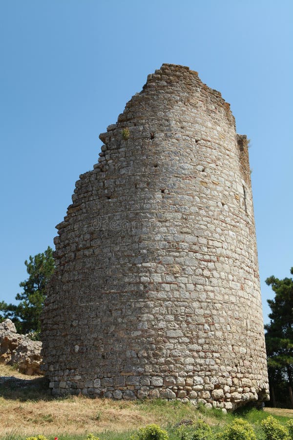 The Castle of Vize. stock photo. Image of fortress, turkey - 25708464