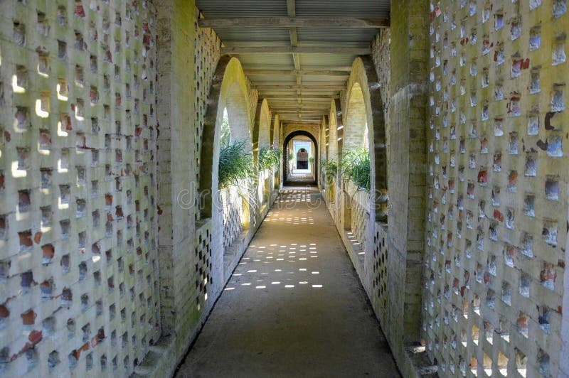 Castle Walkway stock image. Image of outdoors, recreational - 111815169