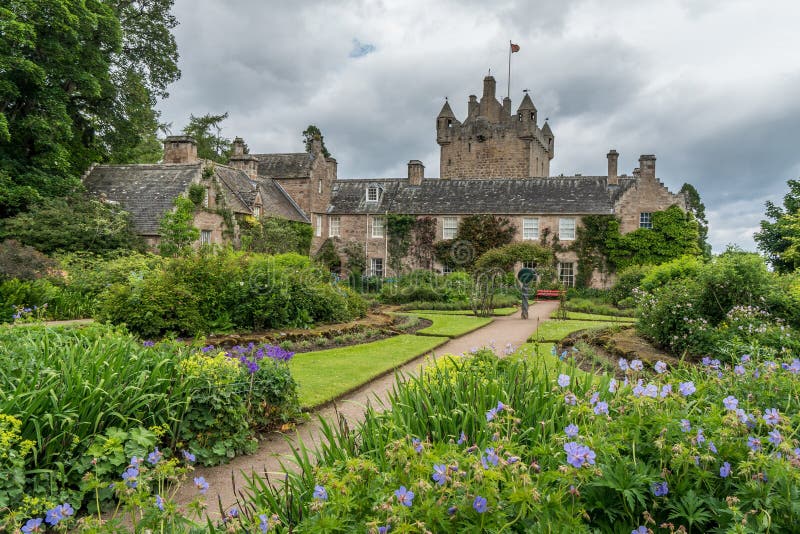 Castle Walkway stock photo. Image of royalty, trees - 103550498