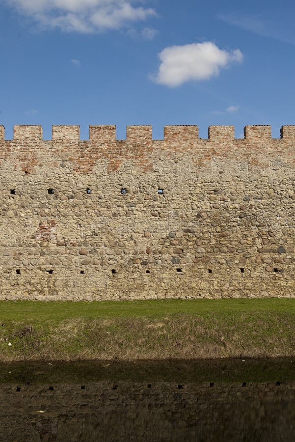Castle Wall stock image. Image of grass, estonia, culture - 19794557